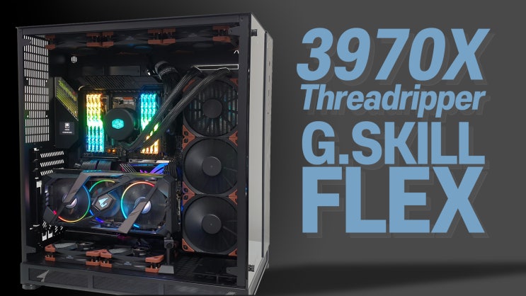 Workstation AMD 3970X BUILD & BENCHMARK, LIANLI PC-O11 WGX, G.SKILL ...