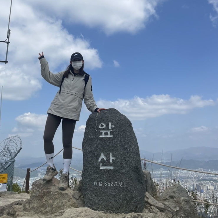 [대구]등산 / 앞산(대중교통이용>대구역앞산큰골안내소-정상-안지랑골등산안내소) : 네이버 블로그