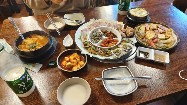 맛집의 기준은 무엇일까요 가성비좋고 인심좋은 사람냄새나는 충무로 인현시장맛집 통나무집을 소개 합니다 네이버 블로그