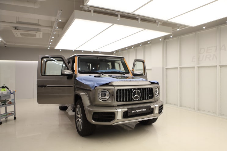 벤츠 모하비 실버 G바겐 G63 Amg 썬팅 지바겐에 걸맞게 글라스틴트 슈어x 틴팅 시공 네이버 블로그