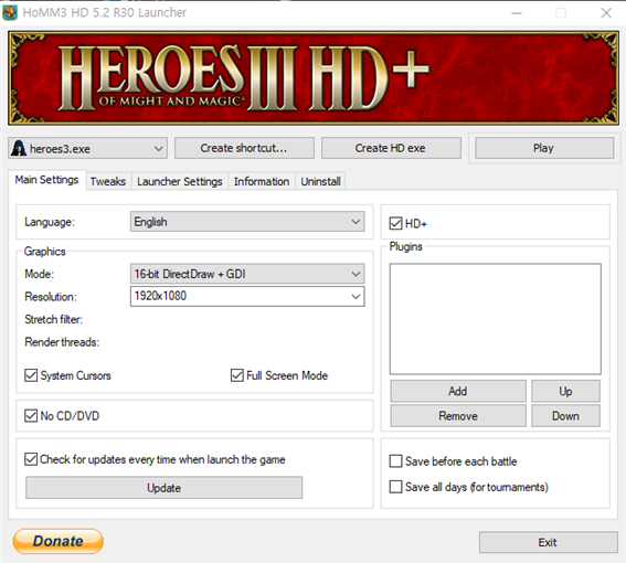 한글 패치, HD 모드 설치 방법 : 네이버 블로그