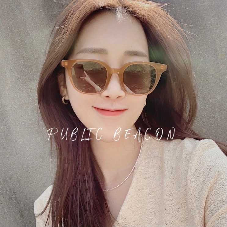 퍼블릭비컨 선글라스 여자 호박선글라스 딱 여행용 네이버 블로그