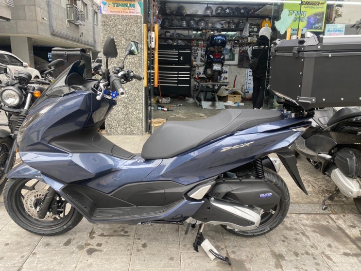 혼다 pcx 블루 출고 비전 슈퍼커브(재고 없음) : 네이버 블로그