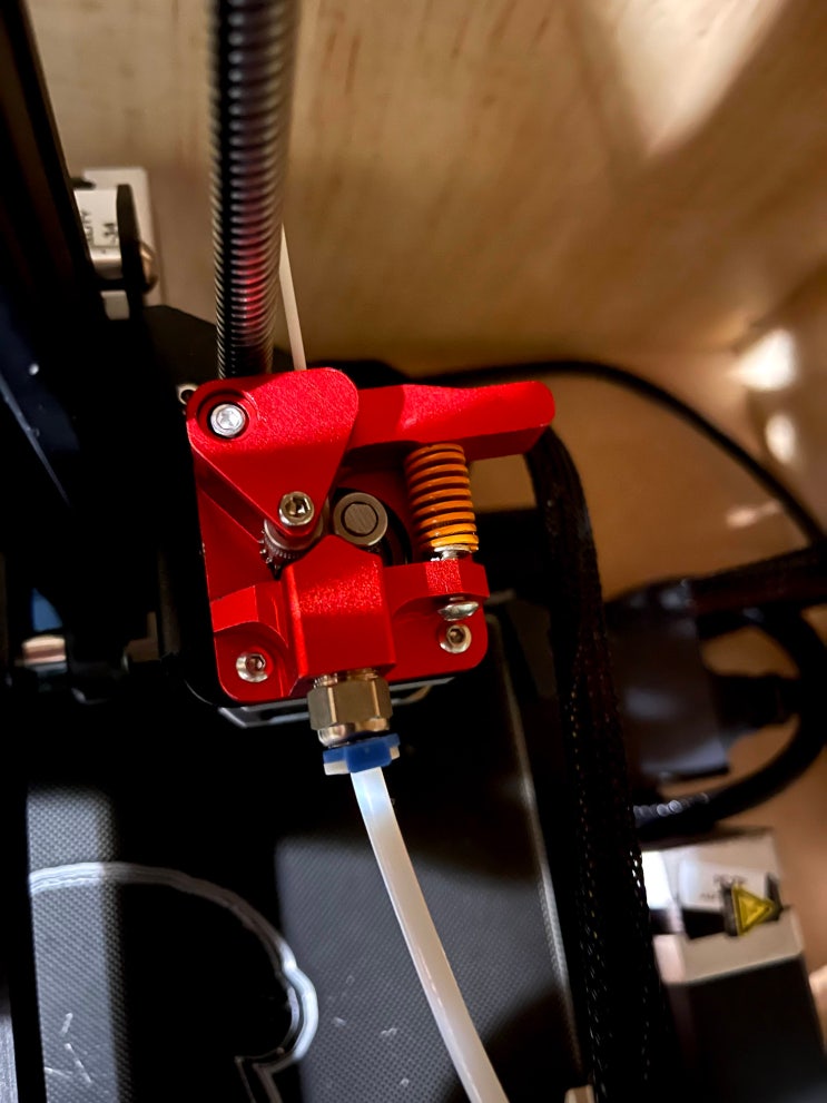 Ender 3 v2 업그레이드 1 - 듀얼 기어 익스트루더(Dual Gear Extruder Motor Mount) : 네이버 블로그