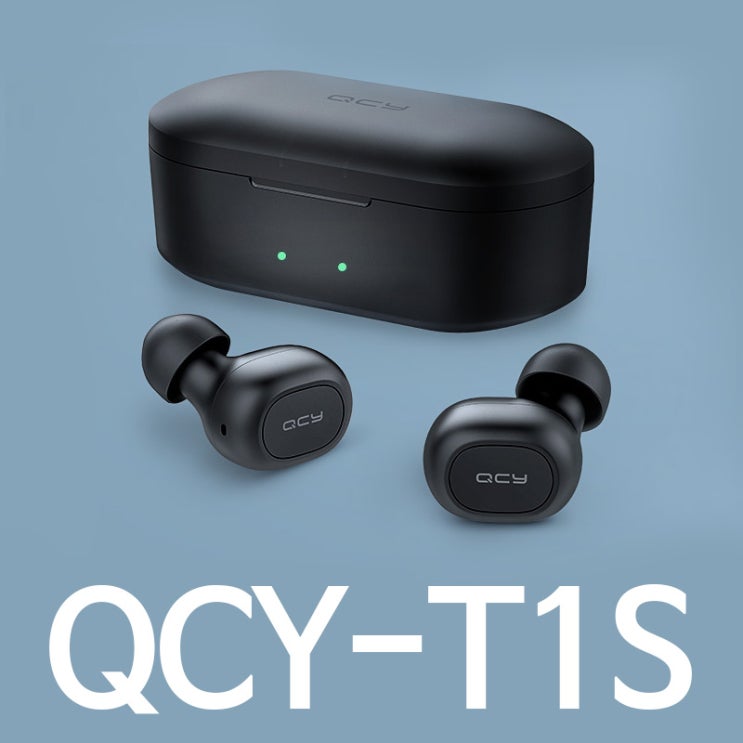 후기가 좋은 QCY T1S QCY T1 2세대 정품 블루투스 저렴 이어셋 완전 무선 이어폰, 단품, 07_QCYT5 좋아요 ...