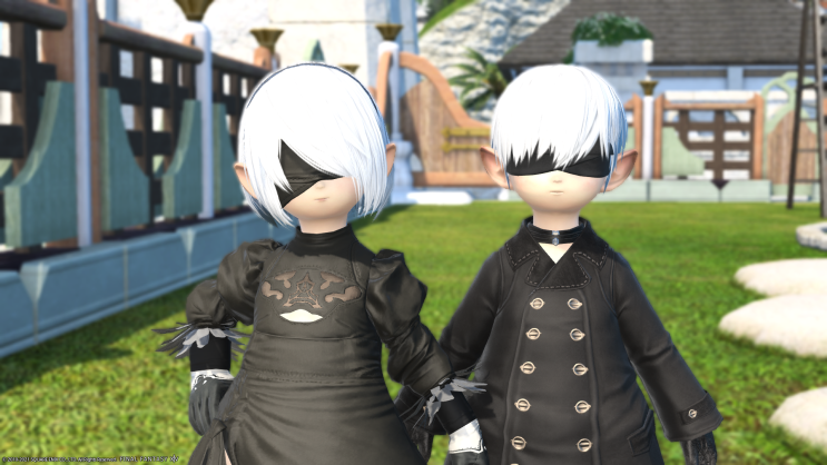 [파판14] 2B 헤어, 9S 헤어 : 네이버 블로그