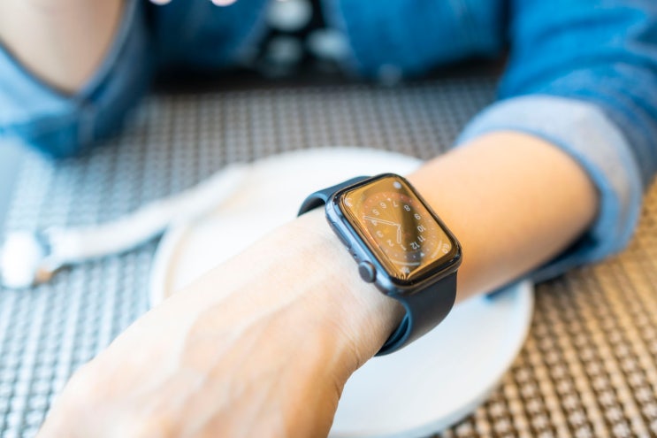 가우런 애플워치 외부, 액정보호필름으로 스크래치 예방! : 네이버 블로그