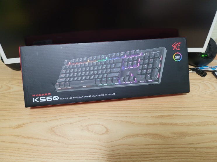 [체험단] 가성비를 넘어 명품으로 ABKO K560 LED 기계식 키보드(기계식키보드, 게이밍키보드, 키보드추천, 가성비 게이밍 키보드) : 네이버 블로그