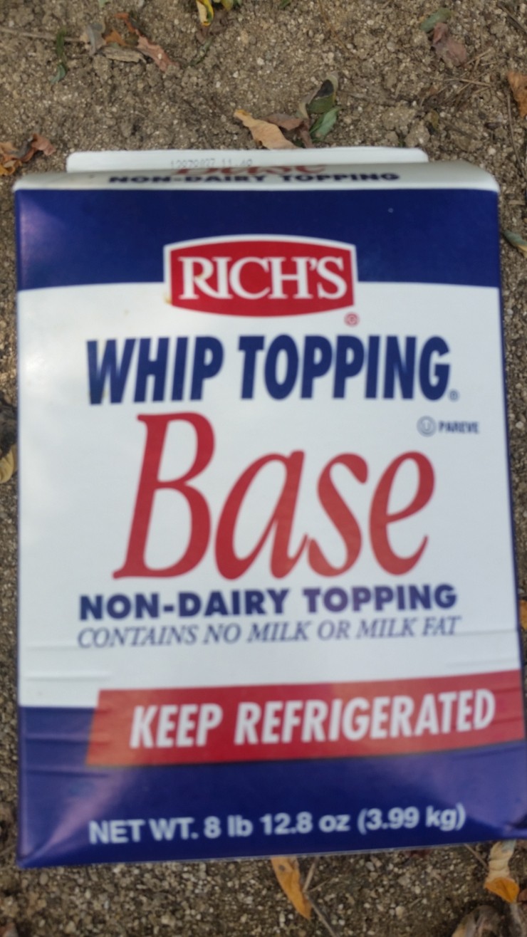 RICH’S WHIP TOPPING BASE NON-DAIRY TOPPING : 네이버 블로그