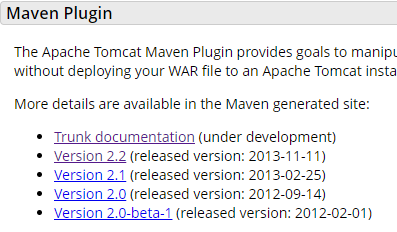 [Maven]Maven Tomcat 플러그인 : 네이버 블로그