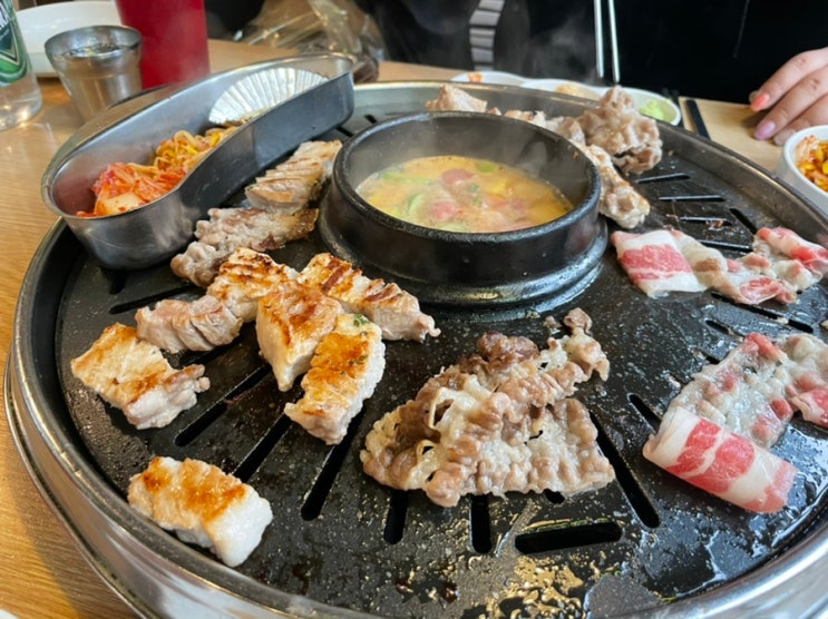 강남 가성비 갑 고기무한 리필 돼지상회 무한리필 강남점 네이버 블로그