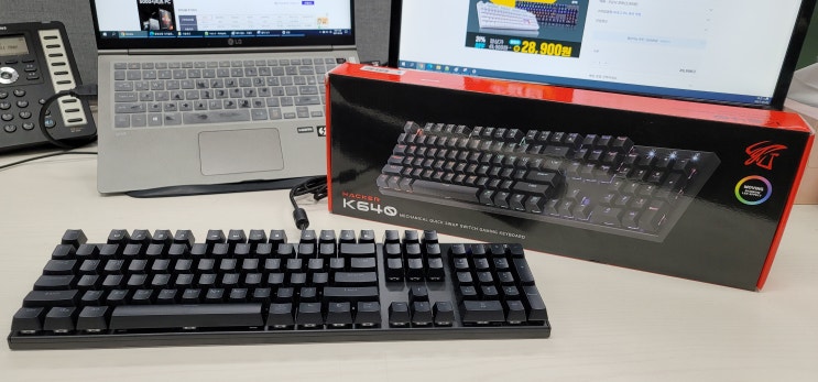 가성비 기계식 키보드 추천 ABKO HACKER K640 : 네이버 블로그