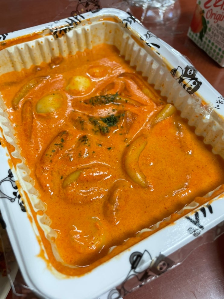 배떡 대구 칠곡점 배떡 로제떡볶이 드디어 저도 먹어봤어요~ 로제떡볶이 존맛탱맛집 네이버 블로그