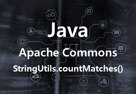 [Java] Apache Commons API - StringUtils.countMatches() 특정 문자 포함 개수 : 네이버 블로그