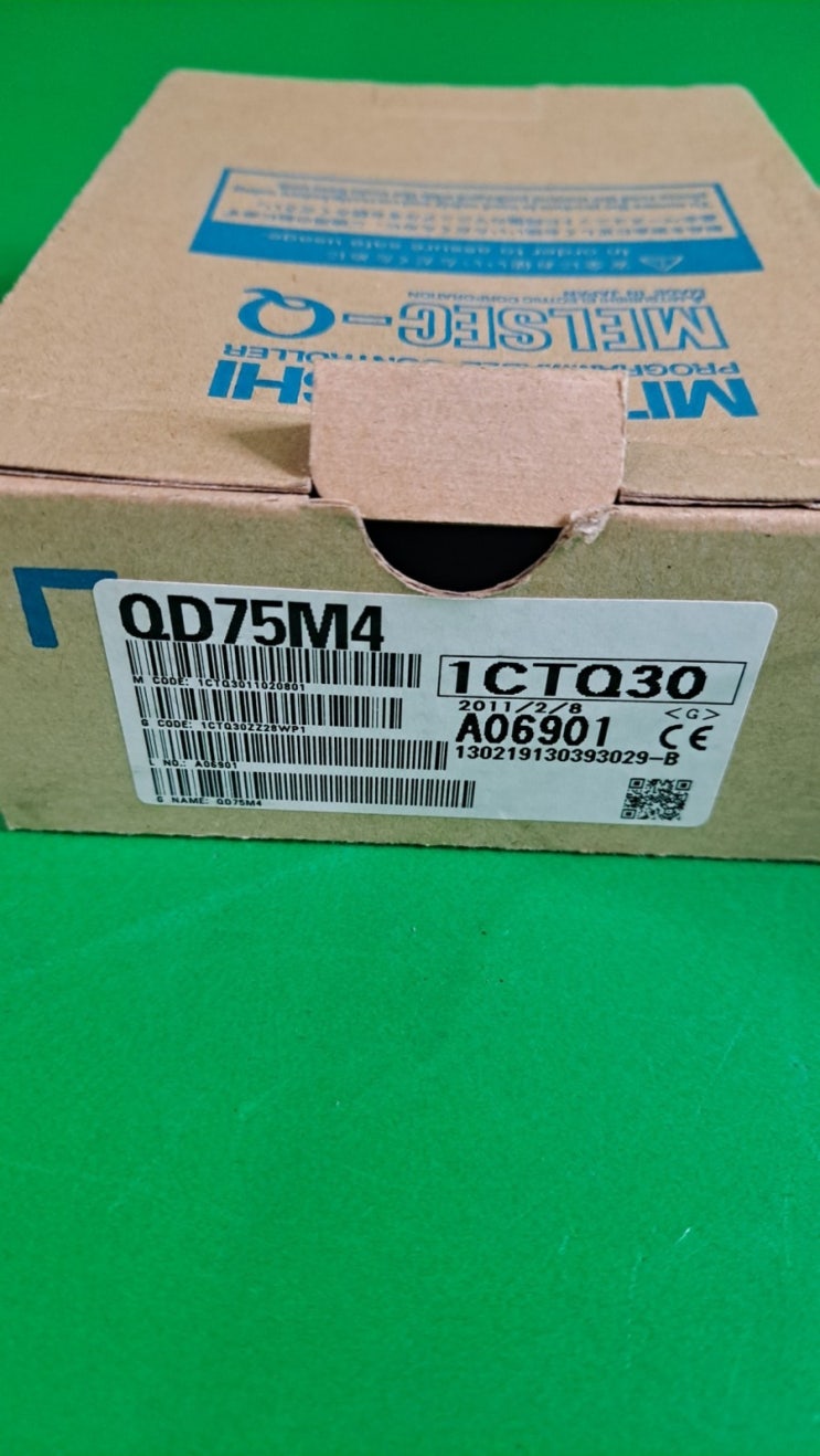 미쯔비시 멜섹Q시리즈 QD75M4 위치결정모듈 (미사용) : 네이버 블로그