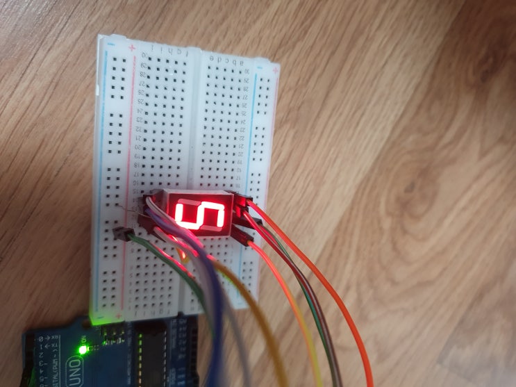 [전주코딩학원] FND LED, 7세그먼트애노드, 전주아두이노, 7-segment,5611BS led,Anode : 네이버 블로그