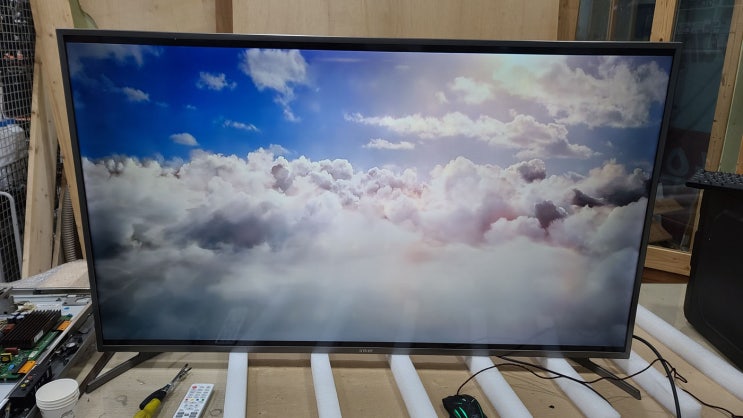 INKEL SU55MK 백라이트 수리 왼쪽 화면이 검게 나와요 : 네이버 블로그