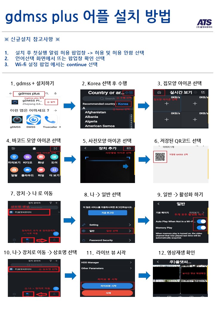 gdmss plus , gdmss lite 어플설치 안내 방법 : 네이버 블로그