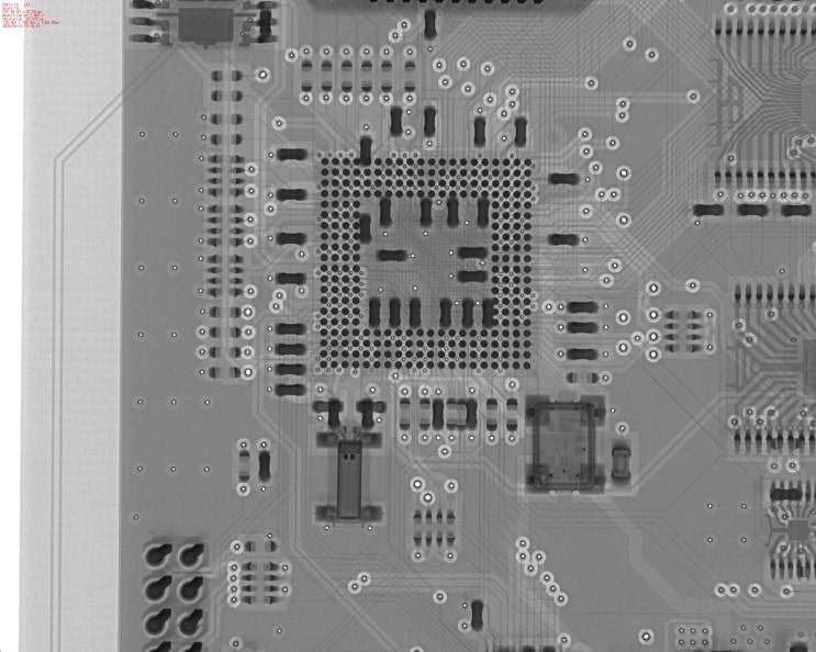 [덕인 산업용 엑스레이 검사장비] PCB BGA X-Ray 및 CT 촬영이미지 : 네이버 블로그