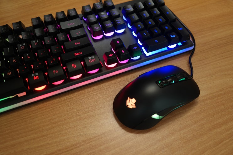 엡코 게이밍 ABKO HACKER KM400 키보드 마우스 추천 : 네이버 블로그