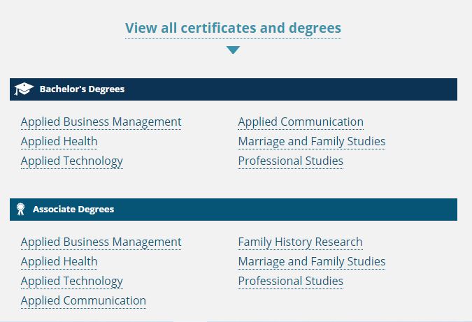 BYU pathway certificate courses 인증서과정, 학과 알아보기ㅡ문의 이메일 : 네이버 블로그