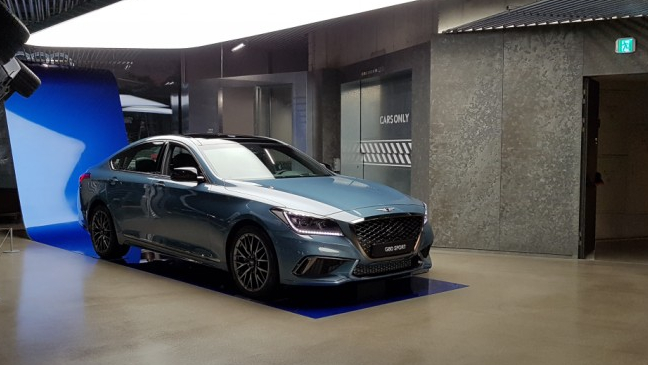 현대자동차와 고급화 전략의 기점, '제네시스 G80 스포츠' H트랙 촬영기 GENESIS DH G80 SPORT 3.3T H TRACK : 네이버 블로그