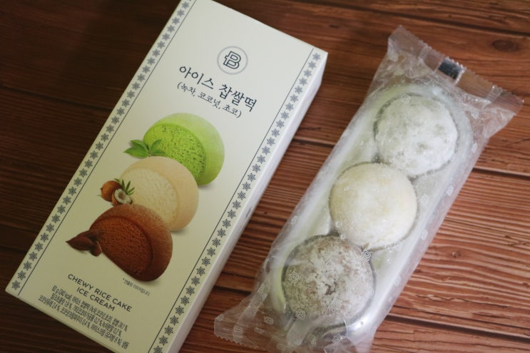 파리바게트 아이스 찹쌀떡 부드러운 맛 네이버 블로그