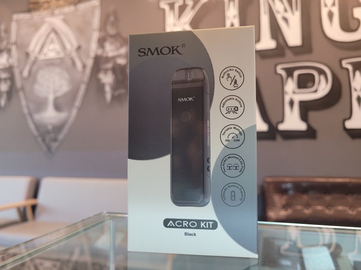 SMOK ACRO KIT 스모크 아크로 키트 입호흡 기기 사용법 : 네이버 블로그