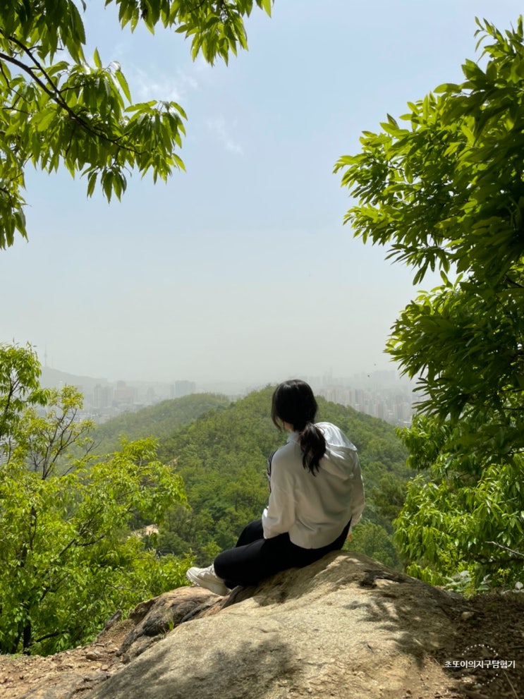 서울서대문 서울에서 가장 낮은 서대문 안산 독립문역 ~ 봉수대 ~ 안산자락길 등산코스 기존길 공사중우회도로이용