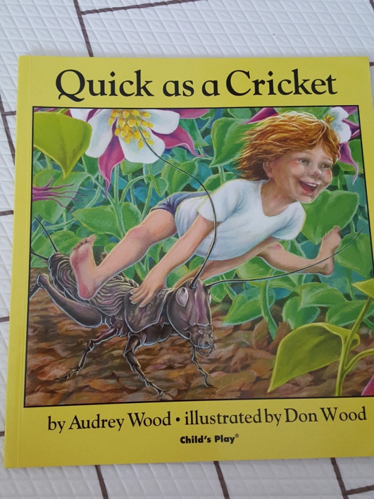 15.영어그림책읽기 #Quick as a Cricket : 네이버 블로그