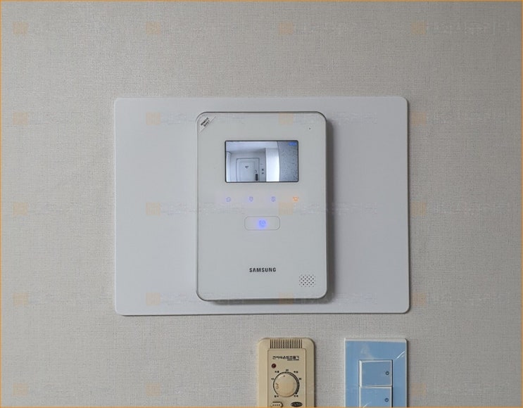 용인 수지 성복동 성동마을 강남빌리지 아파트 삼성구형비디오폰 SHT-102C를 삼성비디오폰 SHT-3625AMW로 교체했습니다. : 네이버 블로그