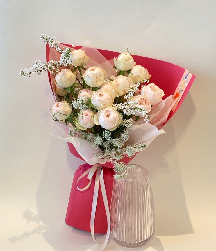 전주객사꽃집 전주 로즈데이 푸릇플라워스튜디오 🌹맨스필드장미다발 네이버 블로그