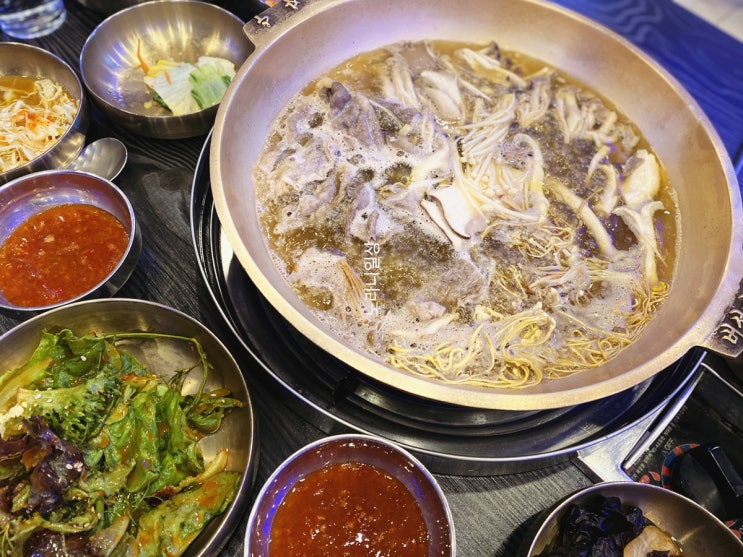 전주 중화산동 장수버섯마을 어버이날 동충하초 샤브전골 식사후기 네이버 블로그