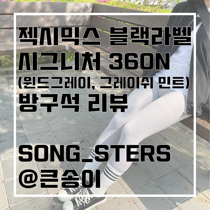 @큰송이_젝시믹스 블랙라벨 시그니처 360N 레깅스 1+1 방구석 리뷰 [윈드 그레이, 그레이쉬 민트] : 네이버 블로그