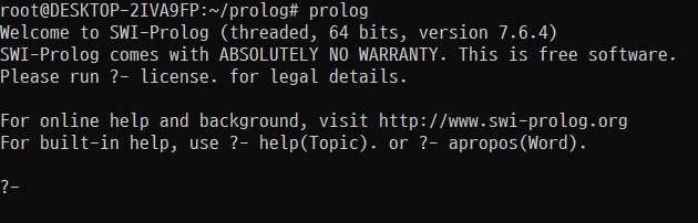 [Prolog] SWI-PROLOG 기본 명령어 : 네이버 블로그