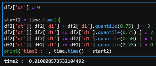 Python quantile 기준 클래스 구분하기 : 네이버 블로그