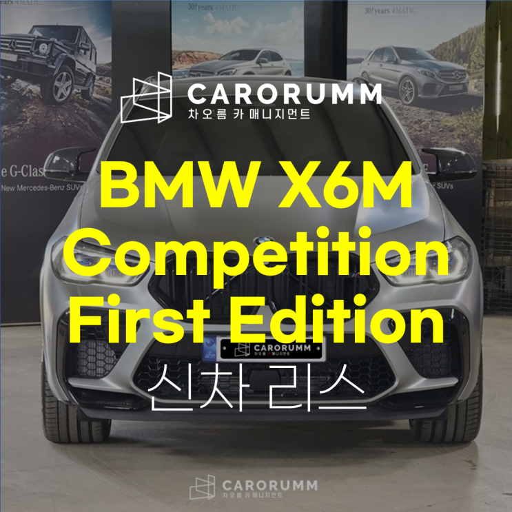 일산법인리스 BMW X6M Competition First Edition 희귀한 차량도 : 네이버 블로그