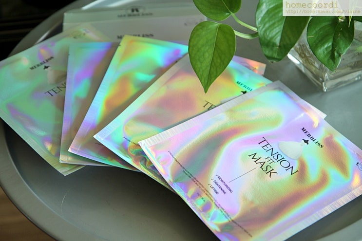 턱선 마스크팩 멀블리스 텐션 핏 마스크(MERBLISS TENSION FIT MASK) : 네이버 블로그