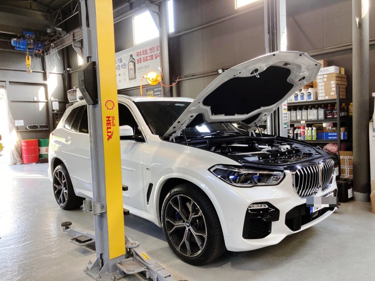 부산BMW엔진오일교환/신차메인터넌스/X540I/X5/G05/g바디/신차때부터관리하는이유 이제다들아시죠?(여름철차량관리법/부동액 ...