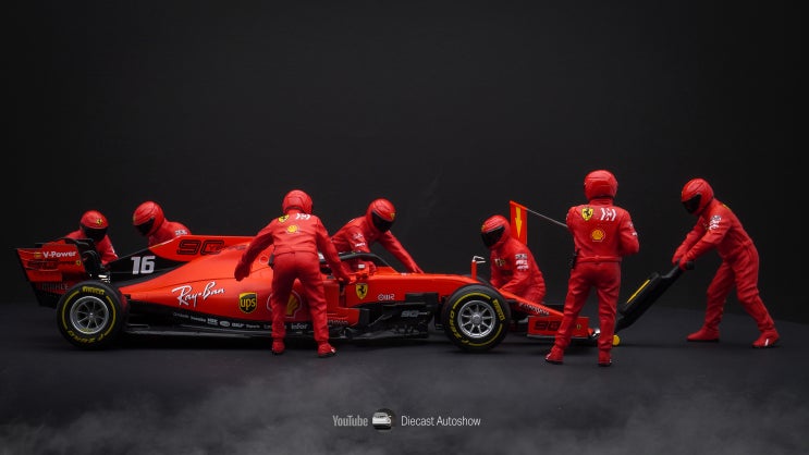 [2019] 1/18 Bburago Formula 1 Ferrari SF90 Winner GP Italy Leclerc with ...