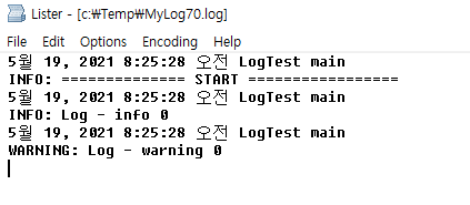 [JAVA] 로그 파일 남기기 - Logger 사용 : 네이버 블로그