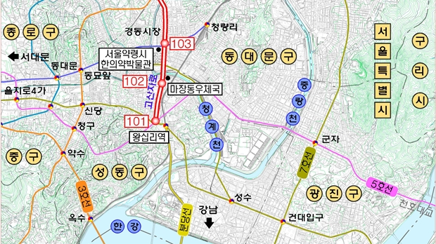 동북선 경전철 노선도 및 방학역 연장선을 이용하면 우이 방학선을 거쳐 우이 신설선을 이용할 수 있습니다 네이버 블로그