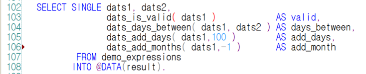 [SAP ABAP] SQL DATE Function : 네이버 블로그