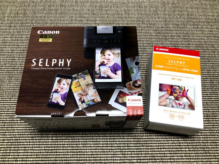 미니 포토프린터 구매! '캐논 셀피(SELPHY) CP1300' : 네이버 블로그