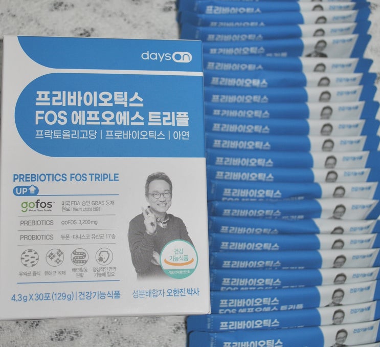 몸속 유익균을 늘리는 유산균 섭취를 위한 선택 데이즈온 오한진 프리바이오틱스 트리플 네이버 블로그