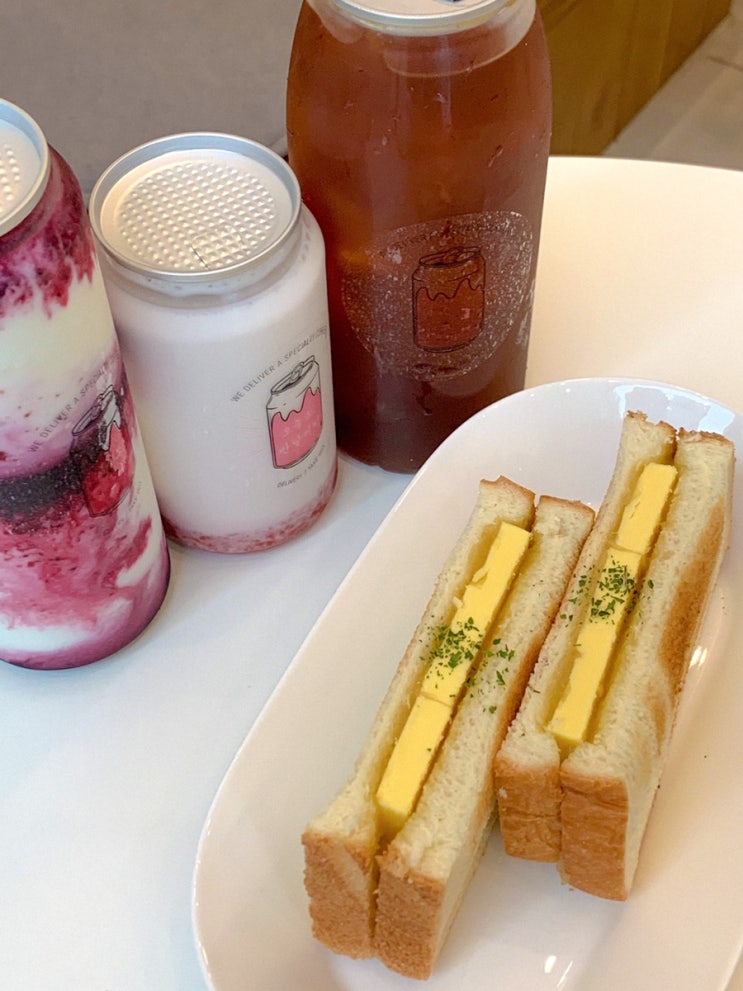 안양역 커피 예쁜 캔용기에 담아주는 ‘반달커피 디저트까지 맛집ෆ 네이버 블로그