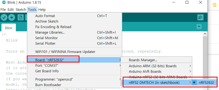 nRF52832 #6 - Arduino : 네이버 블로그