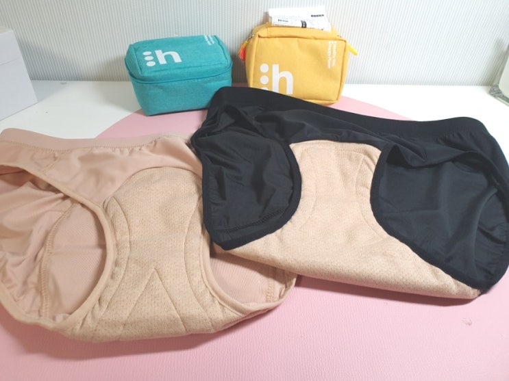 팬티형생리대 편한 생리팬티 입는 유기농 순면 생리대팬티 추천 초경팬티 한나센스 한나면패드 네이버 블로그