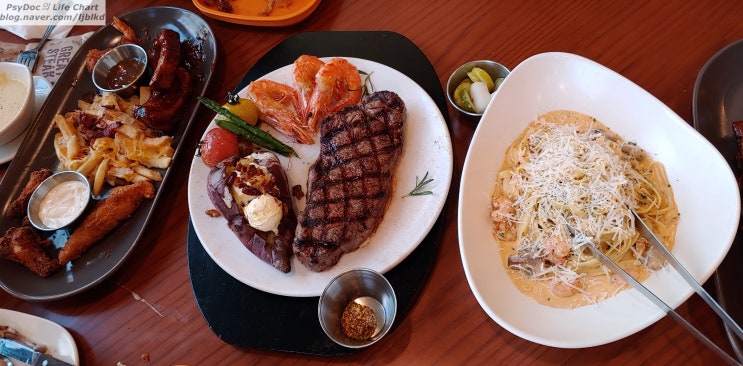 청주 지웰시티맛집 아웃백스테이크하우스 청주점 아기들이 가기에 이만한 곳도 없는 것이 사실~ 네이버 블로그
