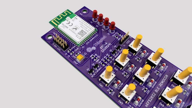 nRF52 BLE Remocon #3 아트웍 완료 : 네이버 블로그